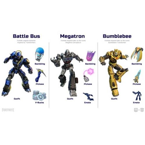 XONE/SERIES X FORTNITE TRANSFORMERS PACK אקסבוקס - מקט יצרן ...
