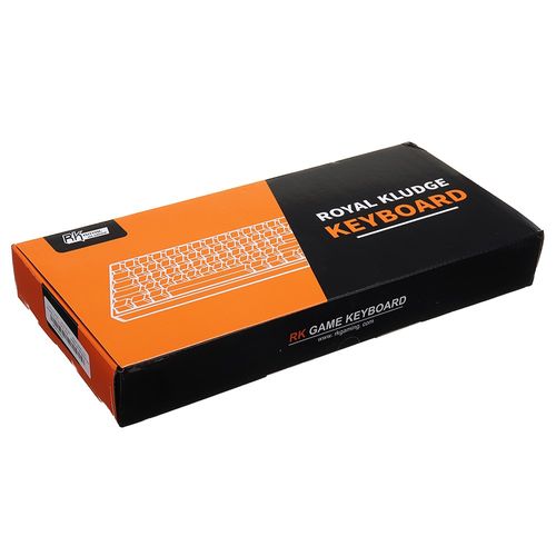 מקלדת מכנית 60% RK ROYAL KLUDGE RK61 3IN1 BLACK - BROWN SWITCH - מקט ...