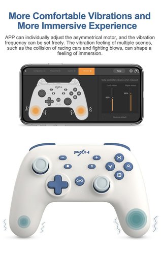 PXN P50 MATCHA CHEESE WIRELESS GAMING CONTROLLER PC/SWITCH - מקט יצרן ...