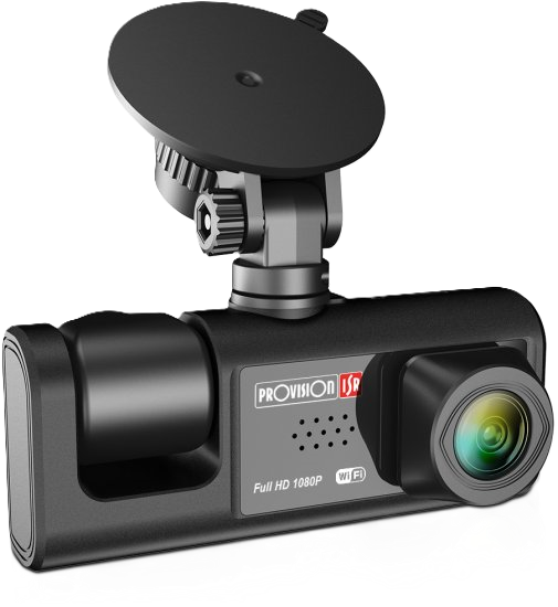 מצלמת רכב דו כיוונית PROVISION T2 Dual FHD WIFI CAMERA - מקט יצרן :T2 ...