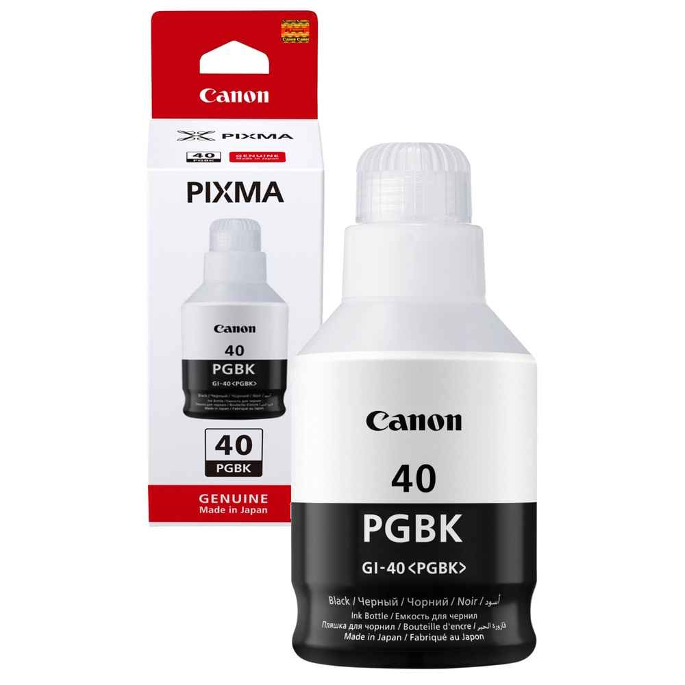 מילוי קנון 40 שחור GI-40 PGBK - מקט יצרן : מחיר משתלם ומשלוח מהיר | קנה ...